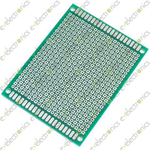 Single Side Universal PCB Veroboard Doted FR4 (6x8cm) in Pakistan