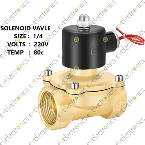 2W-200-20 3/4 Inch Brass Electric Solenoid Valve Water Air Fuels N/C DC ...