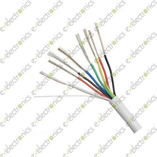10 Core 5 Pair AWG 24 Round Voice Data Cable (Per Meter) in Pakistan