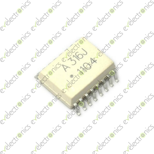A316J Optocoupler 2.0 Amp Gate Drive SMD in Pakistan
