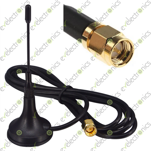 GSM GPRS 3dbi 3G 4G 3.5 Inches External WiFi Antenna Magnetic Base in Pakistan