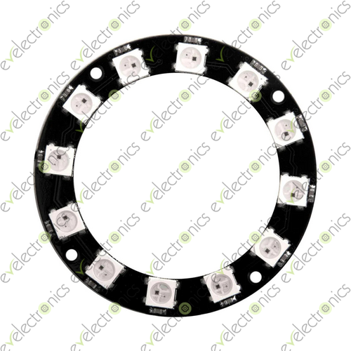 WS2812B 5050 RGB 12-Bit Ring LED Development Board 5V in Pakistan