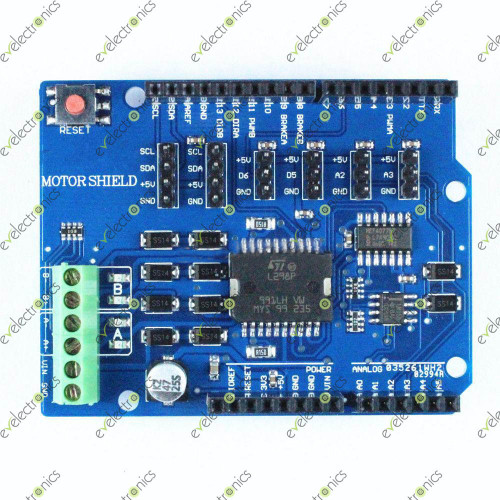 L298P L298 Shield R3 DC Motor Driver Module 2A H-Bridge 2 way in Pakistan