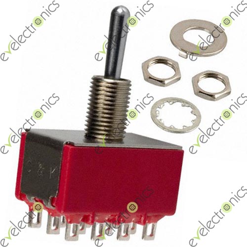 4PDT 12pin Terminal Toggle Switch in Pakistan