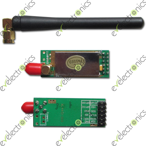 2500M Remote 0.5W Wireless PA Module SI4432 Antenna High Power in Pakistan