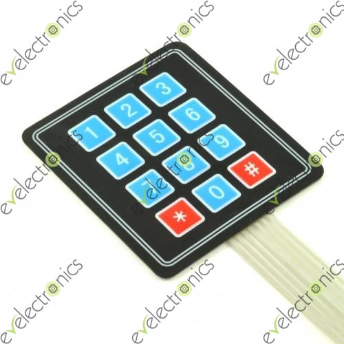 PVC Flexible Keypad 4x3 in Pakistan
