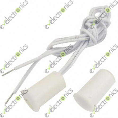 100V 10W Recessed Magnetic Window Door Contacts Alarm Home Security ...