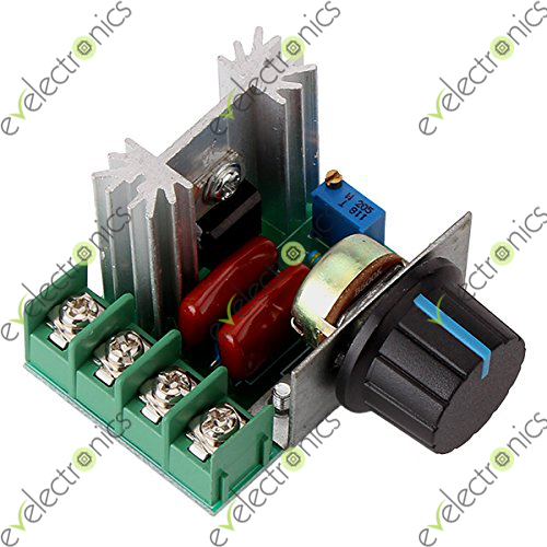 AC 50-220V 25A PWM Motor Speed Controller 2000W in Pakistan