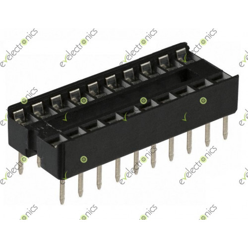 20 Pin Flat Base IC Socket DIP-20 in Pakistan