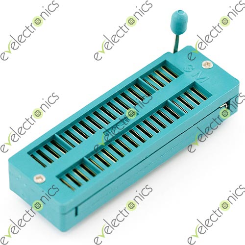 40 Pin Zero Insertion Force ZIF Socket Universal SH C0E8 DIP-40 in Pakistan