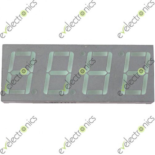 4-Digit 7-Segment CC Yellow (5x1.9 cm) in Pakistan