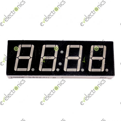 4-Digit 7-Segment Yellow (4x1.3cm) in Pakistan