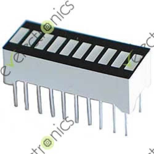 10 Segment Light Bar Graph Led Display Red in Pakistan