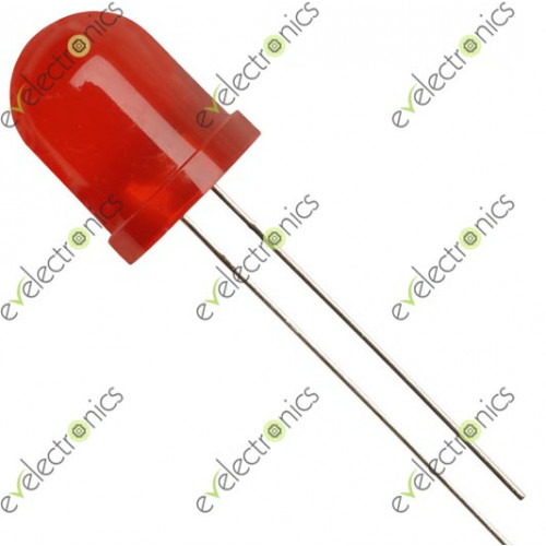 10MM Diffused Red LED in Pakistan