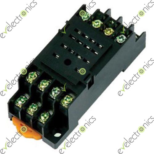 PYF14A PYF-14A Rail Mount Relay Base Socket 14-Pin in Pakistan