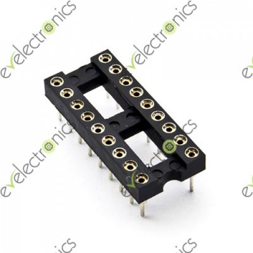 18 Pin Round IC Socket DIP-18 in Pakistan