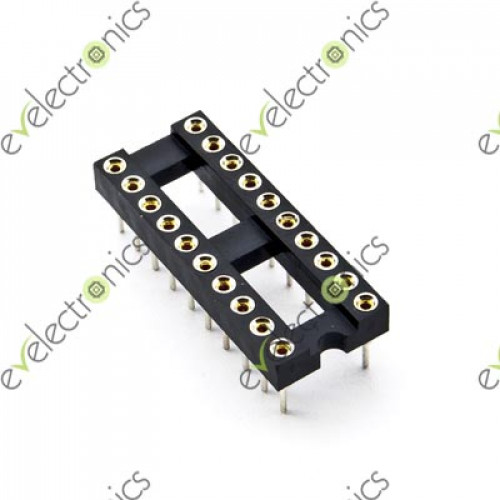 20 Pin Round IC Socket DIP-20 in Pakistan