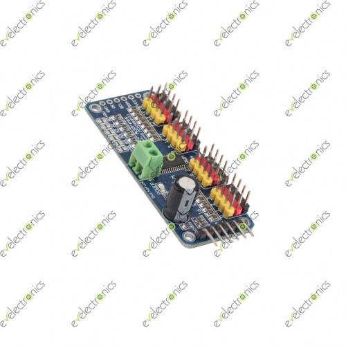 PCA9685 16 Channel 12-bit PWM Servo motor Driver I2C in Pakistan